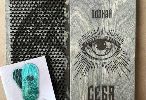 Доска садху с нержавеющими алюминиевыми гвоздями