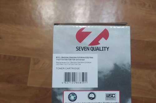 Картридж 7Q Seven Quality RTC CB435A/CB436A