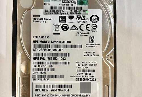 HDD HP SAS 2.5" 1.8TB\2TB