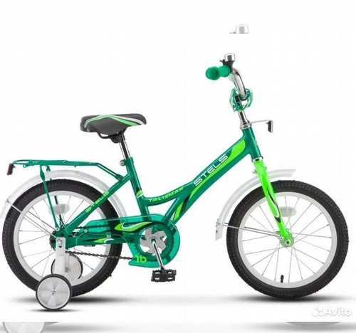 Велосипед 16д. Stels talisman, зеленый