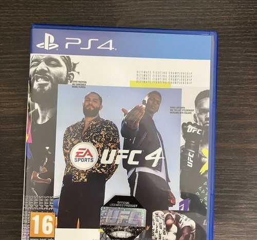 Игры на Ps4 / Ps5 диск UFC 4