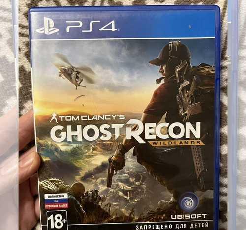 Tom clancy s ghost recon ps4 диск