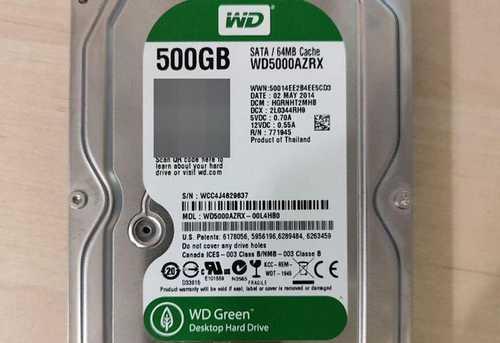 Жесткий диск WD 500 GB