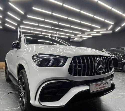 Решётка GT Style+звезда Mercedes GLE coupe 167