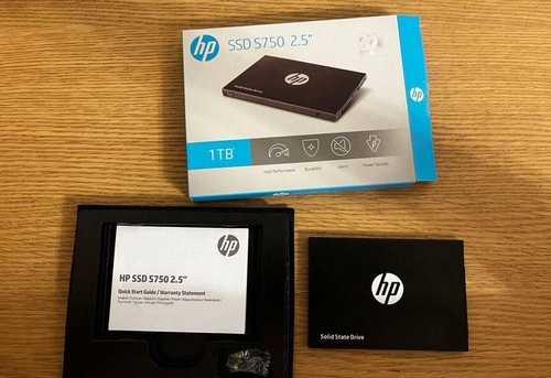 Ссд диск 1тб HP SSD S750 1 TB