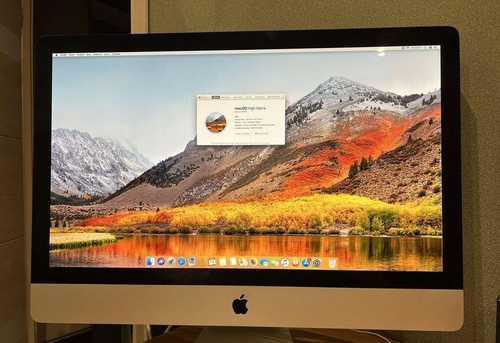 Apple iMac 27 2010, Core i7, SSD 500, 16гб