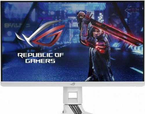 Монитор игровой asus ROG Strix XG279Q-W 27 серебри