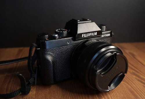 Фотоаппарат fujifilm xt-100 kit 15-45mm чёрный