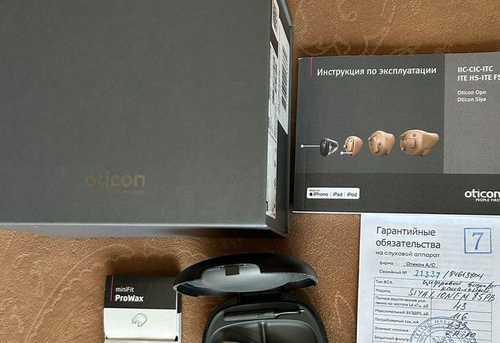 Слуховой аппарат oticon siya 1