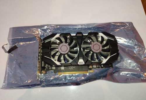 Видеокарта MSI GeForce GTX 1050 Ti 4gb OC