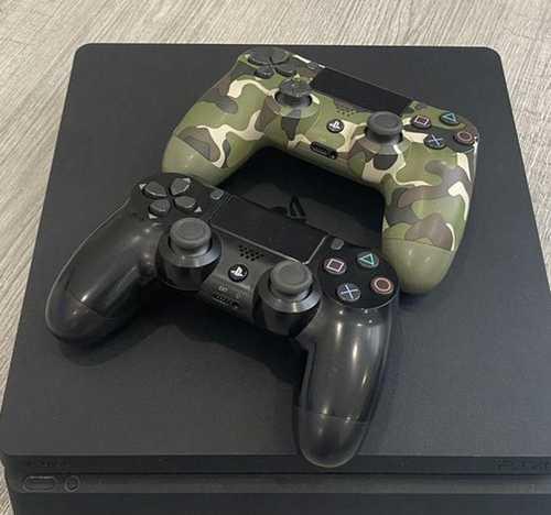 Sony PS4 Slim 1tb + игры