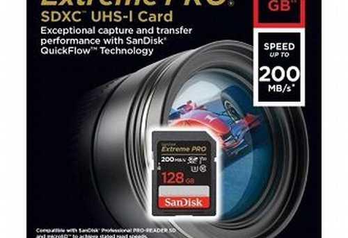 SD 128GB Sandisk Exreme PRO UHS-I 200mb (sdsdxxd-1