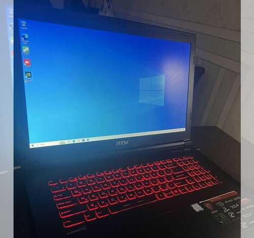 Ноутбук msi GL72m 7rex