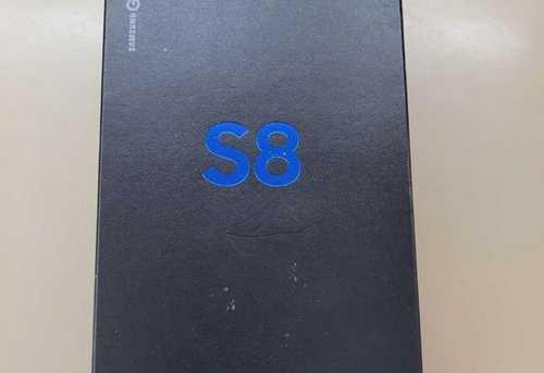 Коробка от телефона Samsung galaxy s8