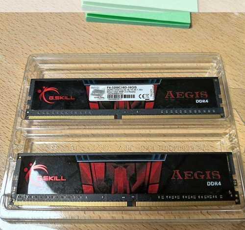 Оперативная память DDR4 G.skill Aegis CL16 8Gb