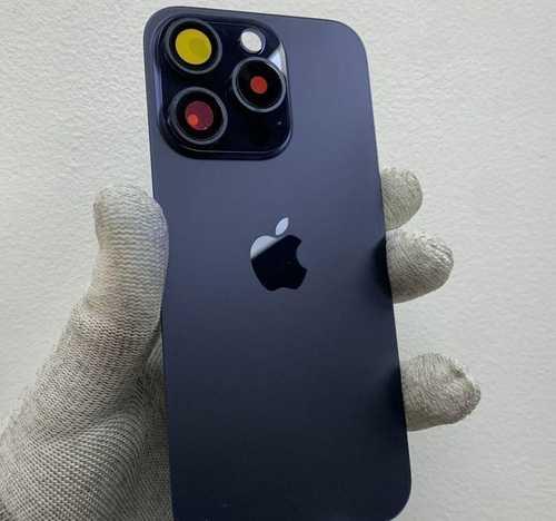 Задняя панель iPhone 15 Pro Blue (HQ)