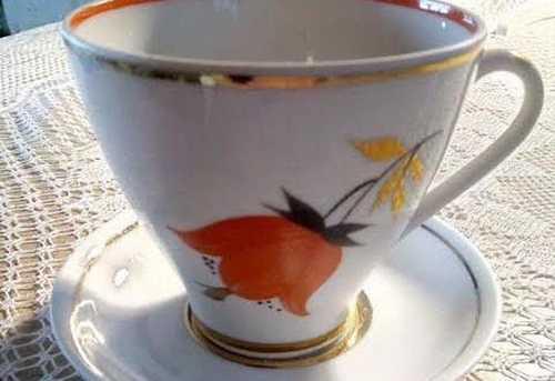 Кофейная чашка винтажная, Барановка 1960е