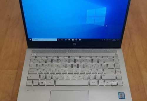 Ноутбук hp 14-bf012ur i5/6/256