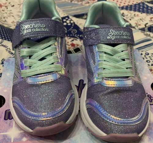 Кроссовки для девочки sketchers 28