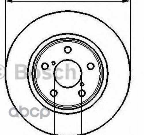 0 986 478 293 диск тормозной передний Subaru