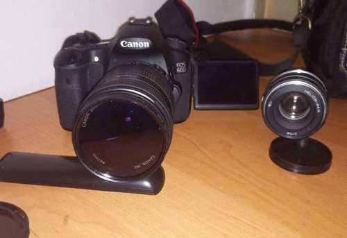 Фотокамера canon EOS 60d