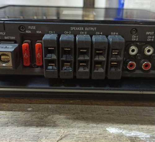 Alpine pdx v9 и JVC KD-X375BT