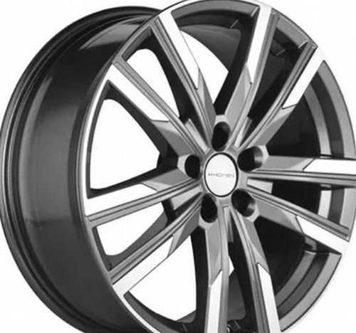 Диски Khomen KHW 1905 7.5x19 5*108 ET47 DIA60.1 Gray-FP Литой