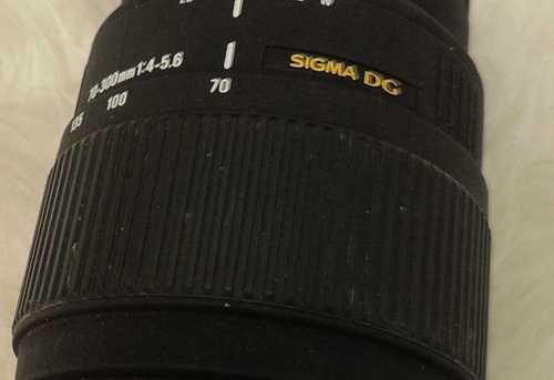 Sigma DG 70-300 на Nikon. Очень хороший