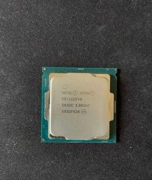 Процессор intel xeon e3 1225 v6