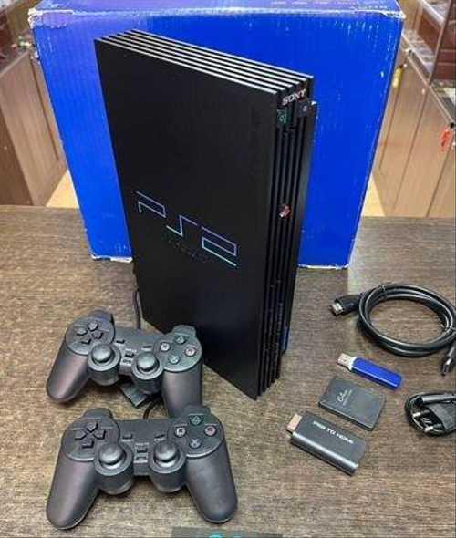 Sony Playstation 2 hdmi 128gb Много игр PS2 PS Fat