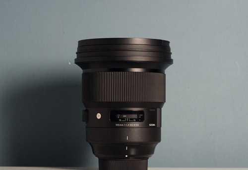 Sigma 105mm f/1.4 DG HSM Art Nikon Like New