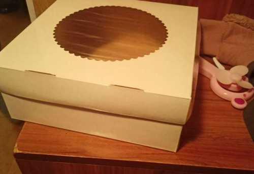 Коробка для торта чизкейка капкейков