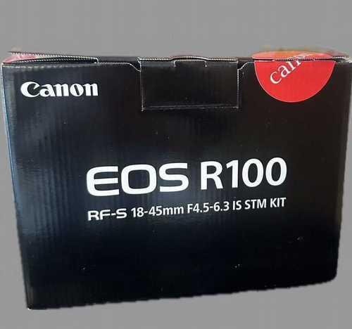 Canon eos r100 kit 18 45mm is stm