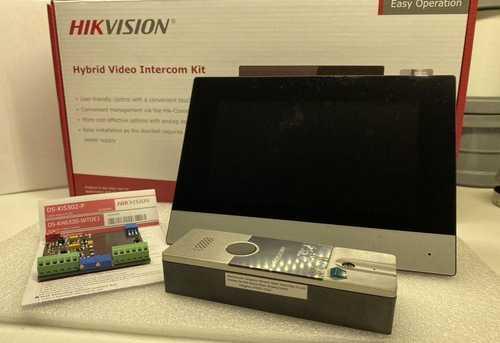 Hikvision DS-KIS302-P и блок сопряжения Urmet1038