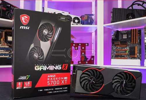 Видеокарта AMD radeon RX5700XT MSI gaming X