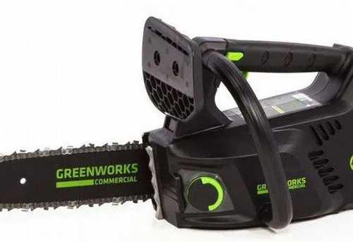 Пила Greenworks gd40tcs 40 V с акб 4А*ч и зу