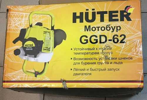 Мотобур hutter ggd-62