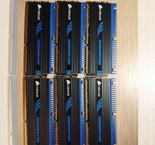 Оперативная память Corsair Dominator DDR3 12Gb 6x2