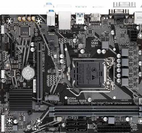 Материнская плата Gigabyte H510M H V2, Socket LGA