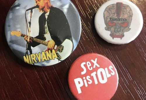 Значки Nirvana, Sex pistols