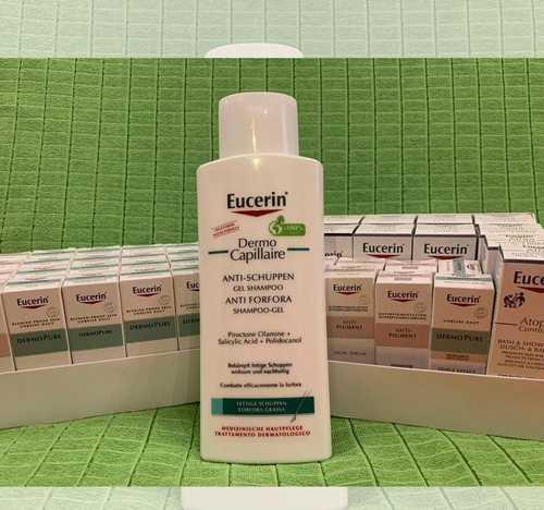 Eucerin шампунь против перхоти, пробники эуцерин