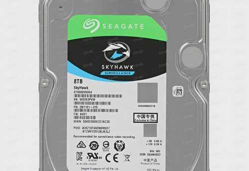 Жесткий диск Seagate SkyHawk ST8000VX004, 8 тб, HD
