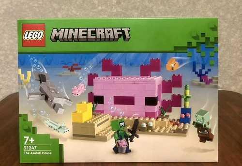 Lego Minecraft 21247 Дом Аксолотля