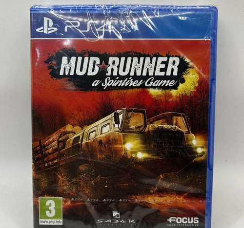 Диск PS4 Mudrunner A Spintires Game повр.кор