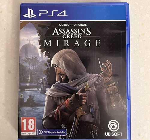 Assassins Creed Mirage ps4 диск