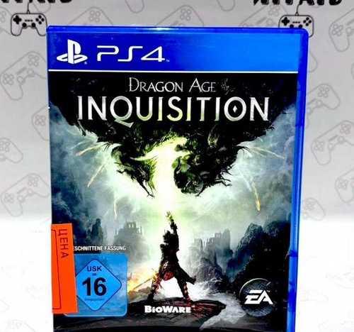 Уцен. Dragon Age Inquisition PS4 (resale)