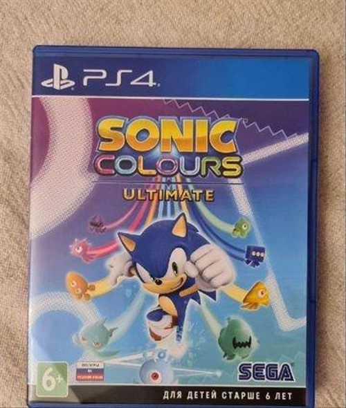 Sonic Colors Ultimate PS4