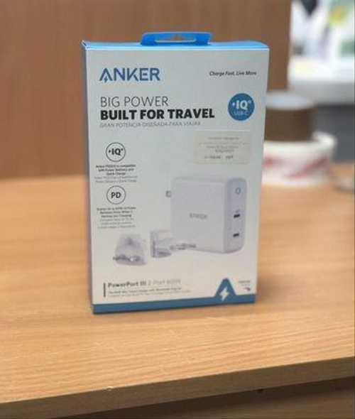 Умное зарядное устройство Anker A2629H21 60W