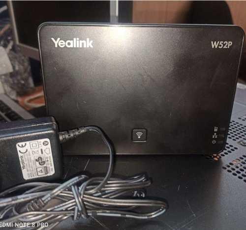 Yealink W52P SIP dect телефон (базовая станция)