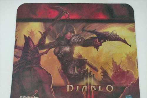 Игровой коврик для мыши steelseries diablo 3